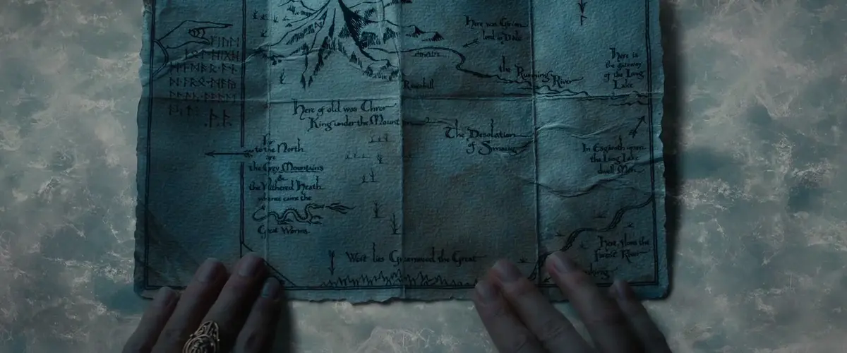 Thror's Map | Tolkien Middle Earth Cinematic Universe Wiki | Fandom