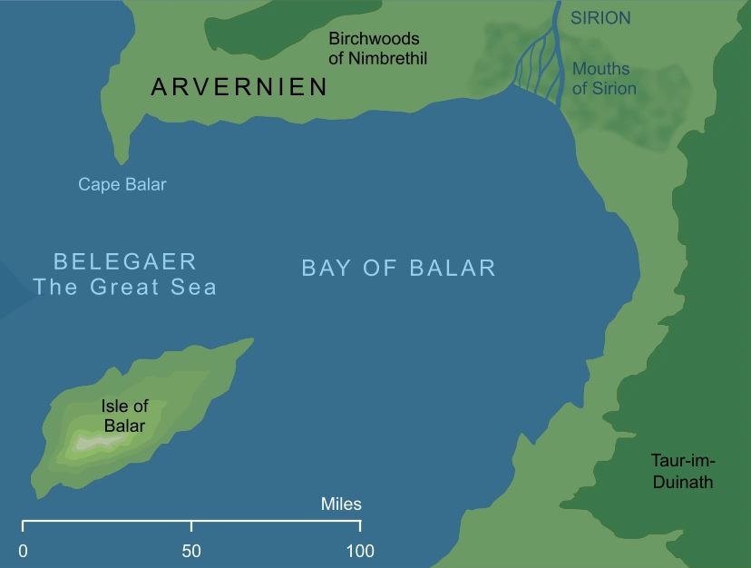 Isola di Balar | Tolkienpedia | Fandom