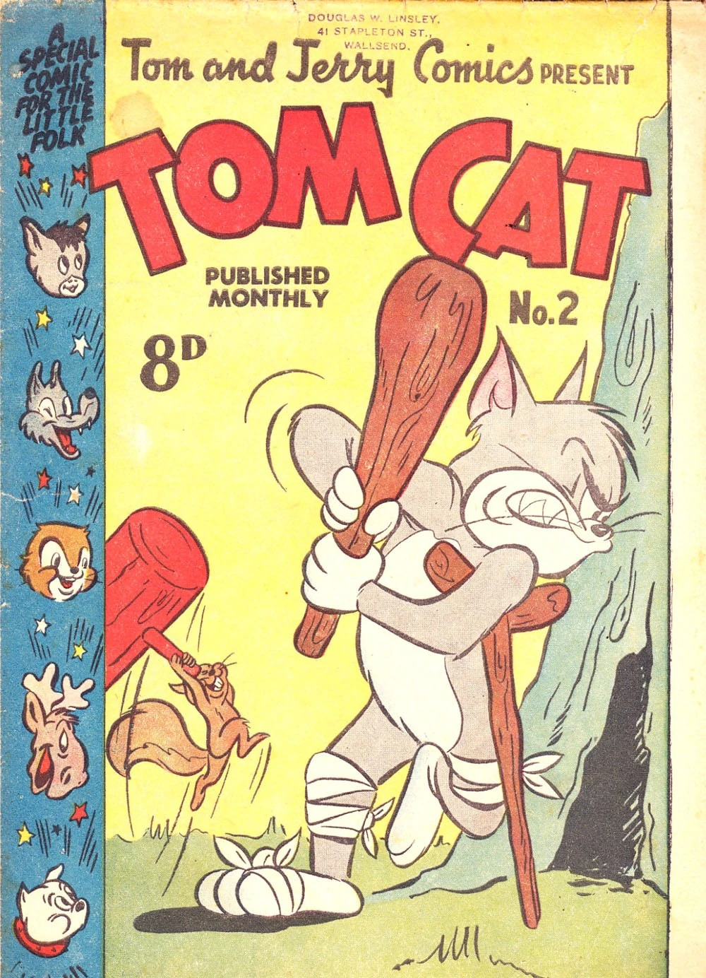 Rosnock - Tom & Jerry Comics Present Tom Cat 02 | Tom and Jerry Wiki ...