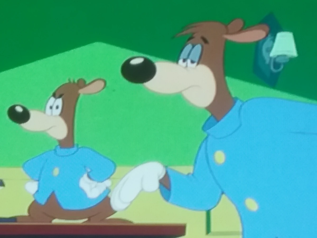 George And Junior Cartoon