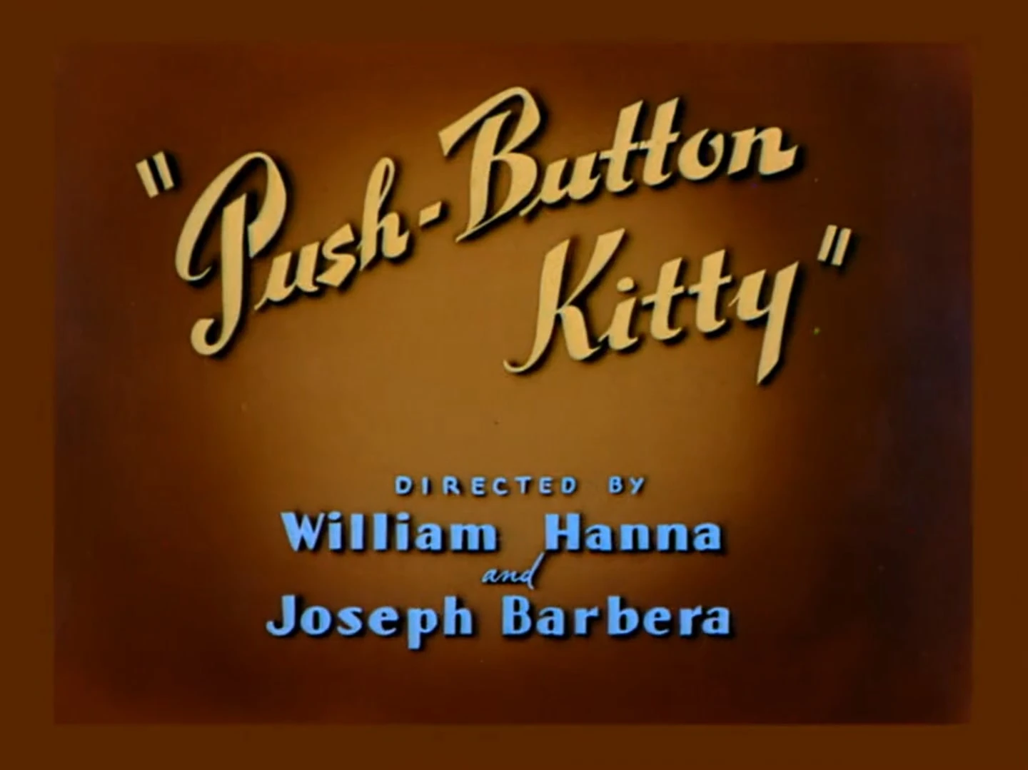 Push-Button Kitty/Gallery | Tom and Jerry Wiki | Fandom