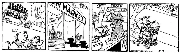 January 1952 comic strips | Tom and Jerry Wiki | Fandom