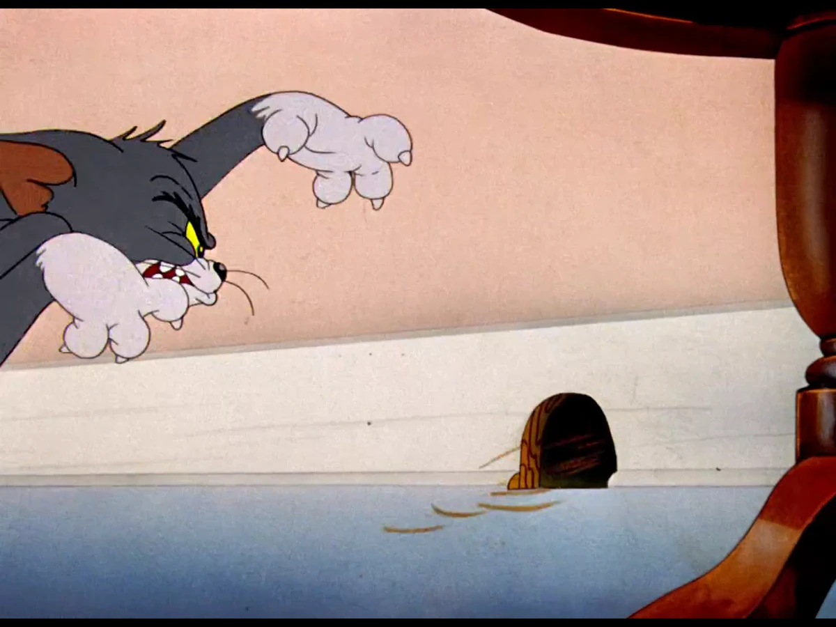 Crashing Into a Mouse Hole | Tom and Jerry Wiki | Fandom