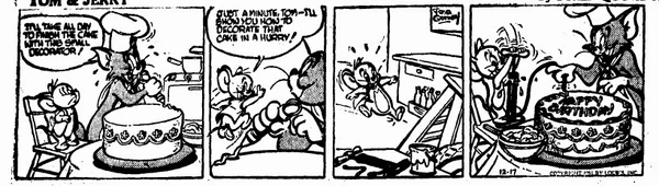 December 1951 comic strips | Tom and Jerry Wiki | Fandom