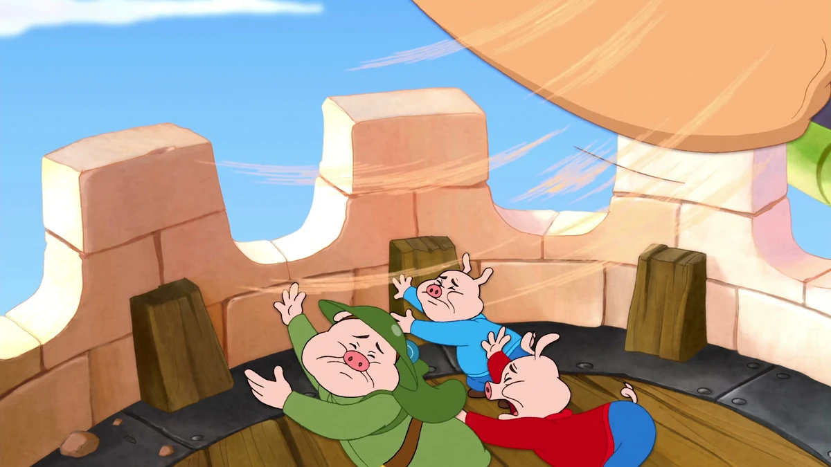 The Three Little Pigs/Gallery | Tom and Jerry Wiki | Fandom