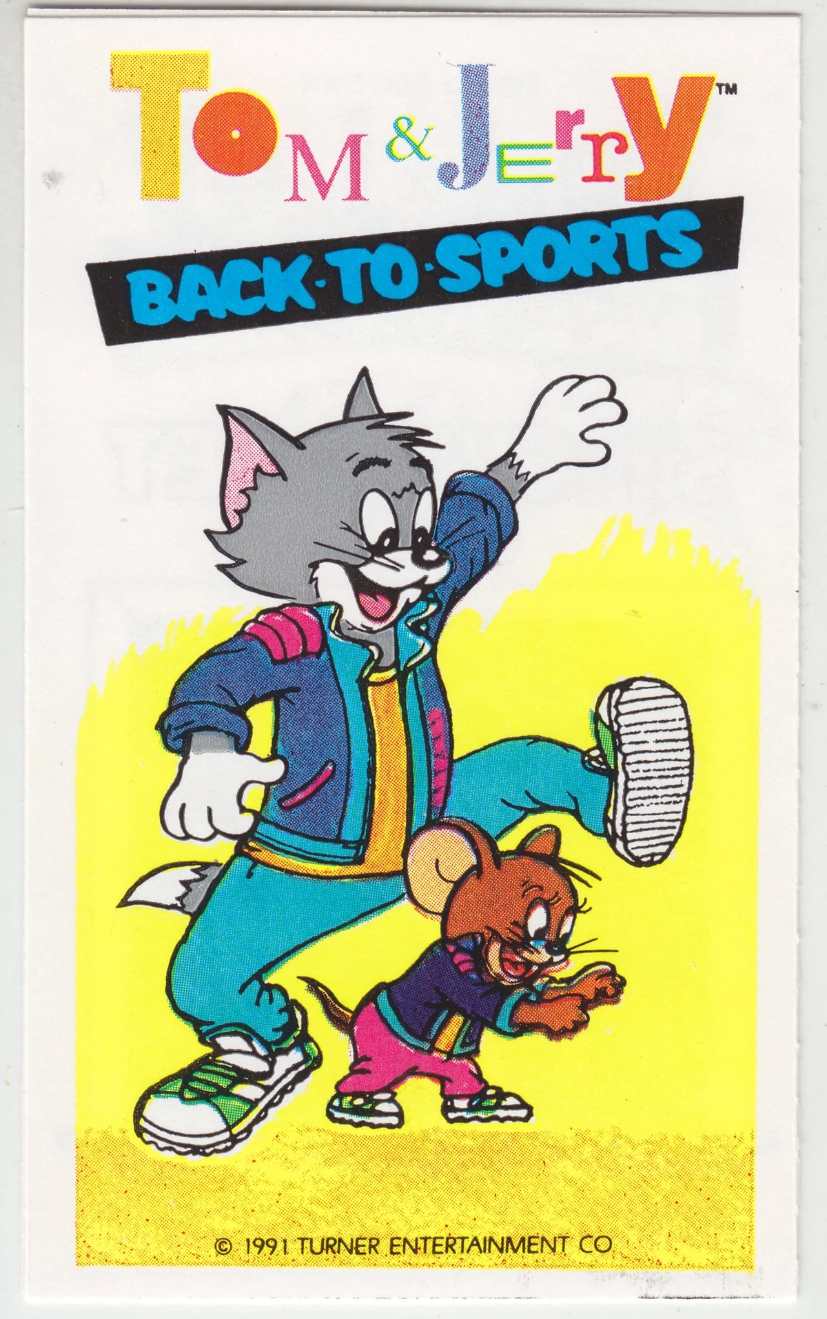 Back To Sports - Tom & Jerry - Sticker Set | Tom and Jerry Wiki | Fandom