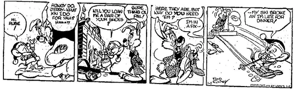 January 1952 comic strips | Tom and Jerry Wiki | Fandom