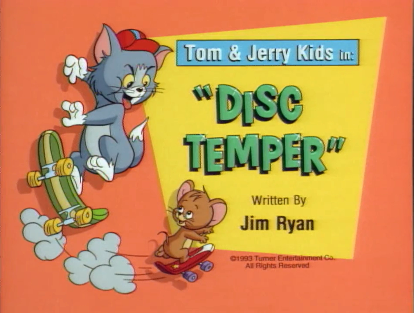 Disc Temper | Tom and Jerry Kids Show Wiki | Fandom