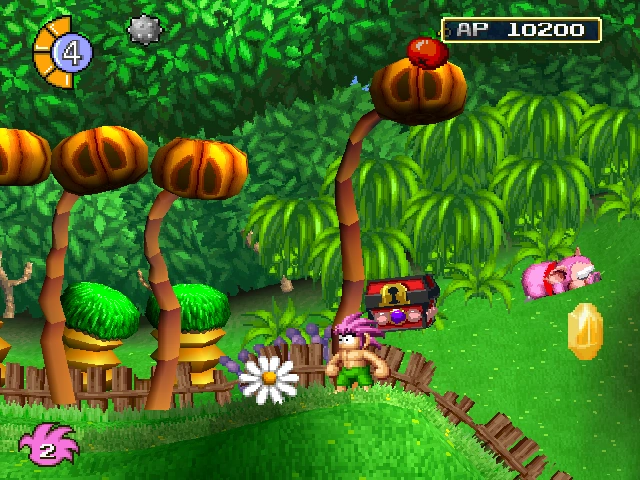 Biting Plant Flower | Tomba! Wiki | Fandom