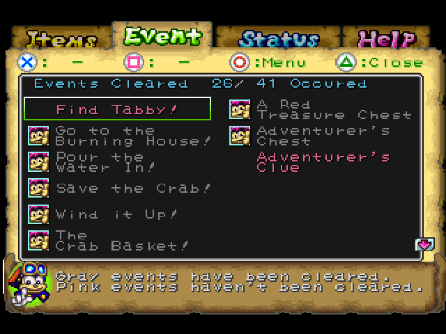 Events in Tomba! 2: The Evil Swine Return | Tomba! Wiki | Fandom