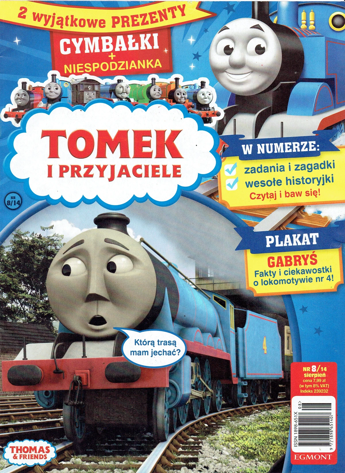 Numer 08/2014 | Wiki Tomek i Przyjaciele | Fandom