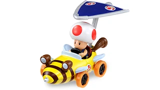 Mario Kart7 Mach Queen Toad (With Super Kite) | Tomica Wiki | Fandom