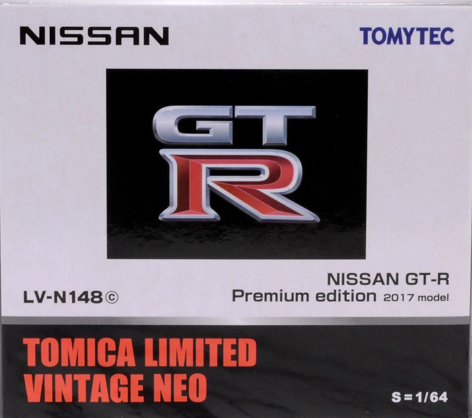 LV-N148c Nissan GT-R Premium Edition 2017 Model | Tomica Wiki | Fandom