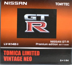 LV-N148a Nissan GT-R Premium Edition 2017 Model | Tomica Wiki | Fandom