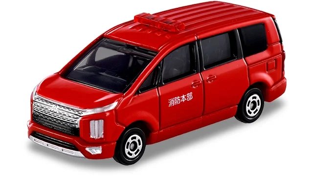 No. 50 Mitsubishi Delica D:5 Fire Command Car | Tomica Wiki | Fandom