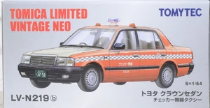LV-N219b Toyota Crown Sedan Checker Musen Taxi | Tomica Wiki | Fandom