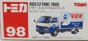No. 98 Isuzu Elf Panel Truck | Tomica Wiki | Fandom