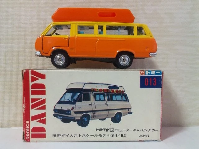 Tomica Dandy 013 Toyota Hiace Commuter Camping Car | Tomica Wiki | Fandom