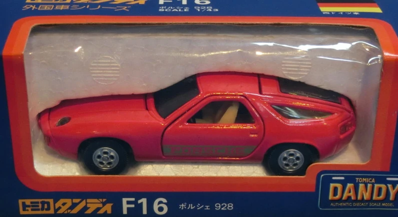 Tomica Dandy F16 Porsche 928 | Tomica Wiki | Fandom