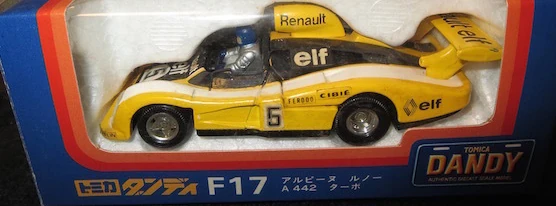Tomica Dandy F17 Alpine Renault A442 Turbo | Tomica Wiki | Fandom