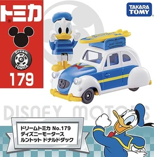 Dream Tomica No. 179 Disney Motors Runtotto Donald Duck | Tomica Wiki ...