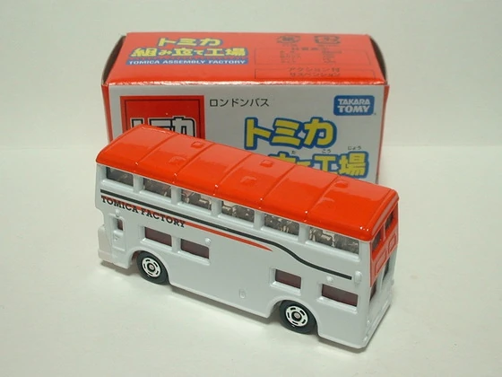 Tomica Assembly Factory ★★★★ No. 13- London Bus | Tomica Wiki | Fandom