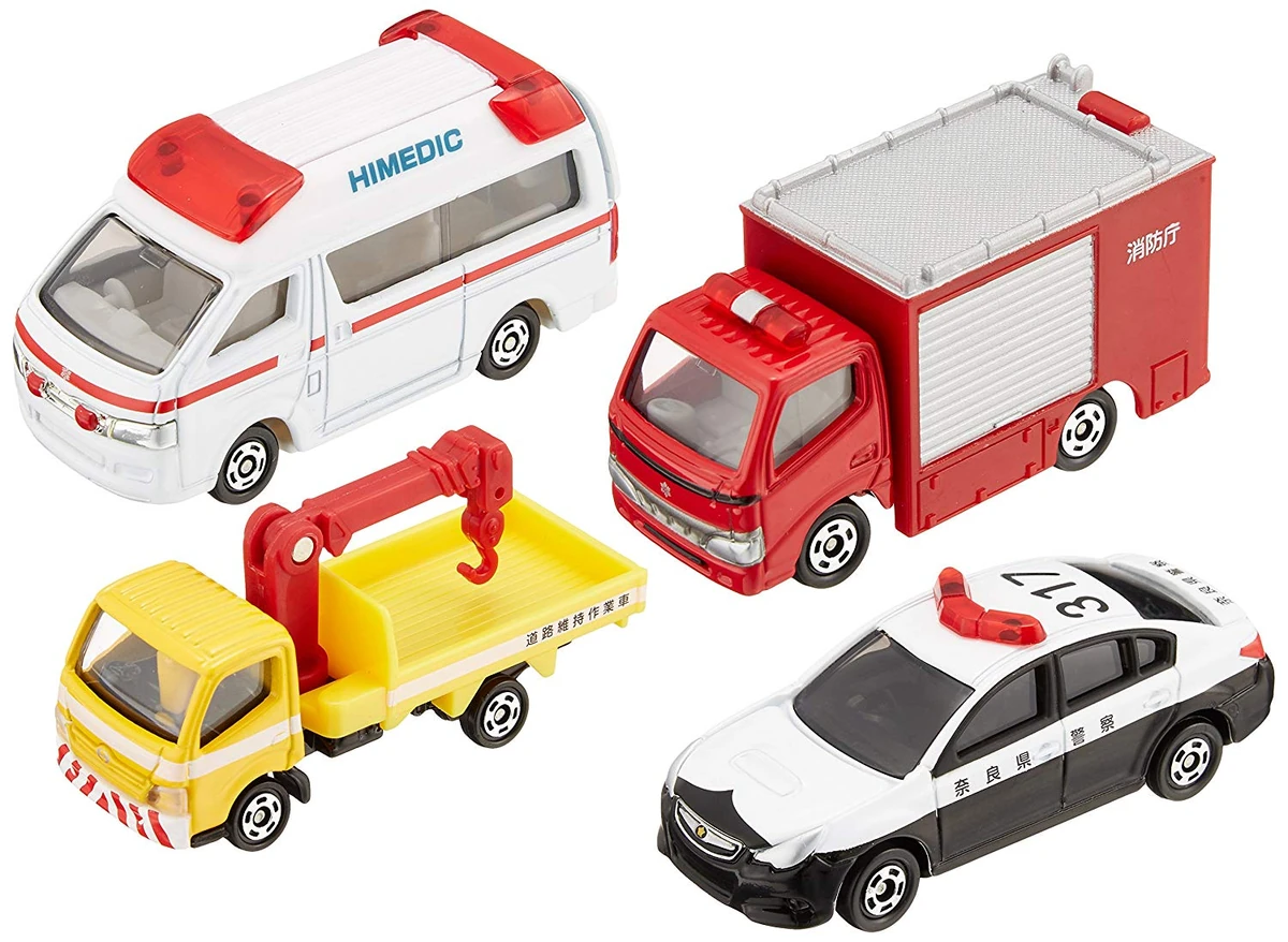 Emergency Vehicle Set 5 | Tomica Wiki | Fandom