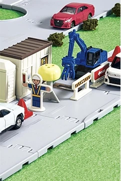 Tomica Town Roadwork Site (with Tomica and Scenery Parts) | Tomica Wiki ...