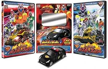 Tomica Hero: Rescue Fire DVD Vol. 1 and 2 Limited Production Version ...