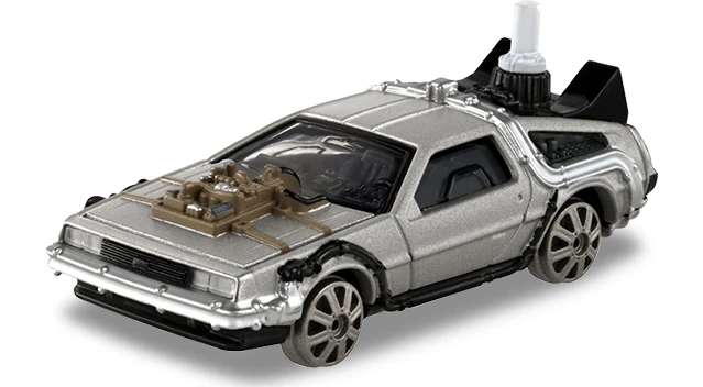 Tomica Premium Unlimited Back to the Future Time Machine (Part 3/Train ...