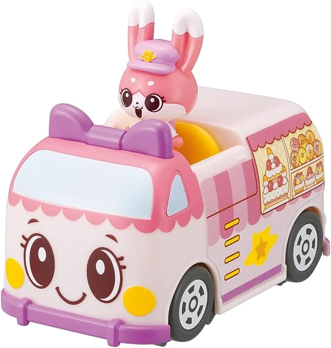 Go! Go! Vehicle Zoo Talking Vehicle Zoo Mimii and Kyurun Set Sweets ...