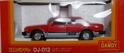 Tomica Dandy DJ-012 Nissan Bluebird 4door Hard Top | Tomica Wiki | Fandom