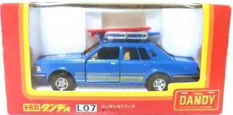 Tomica Dandy L07 Nissan Cedric Surfing | Tomica Wiki | Fandom