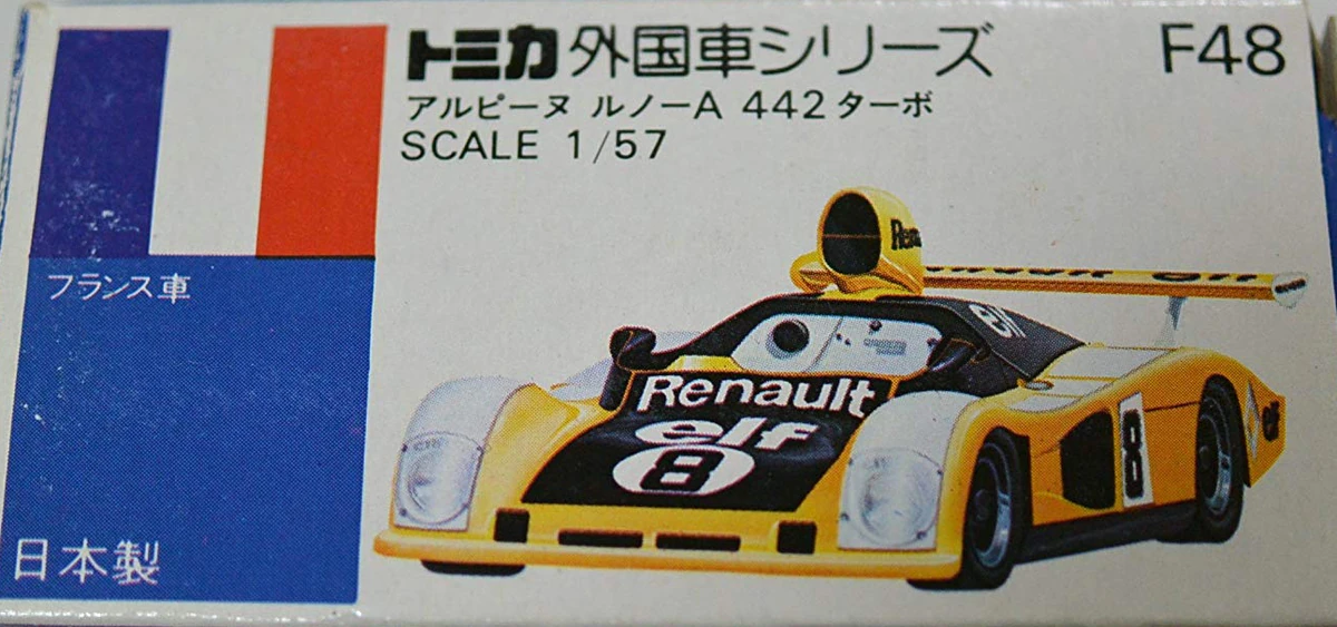 No. F48 Alpine Renault A442 Turbo | Tomica Wiki | Fandom