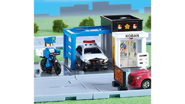 Tomica Town Police Box (with Police) | Tomica Wiki | Fandom