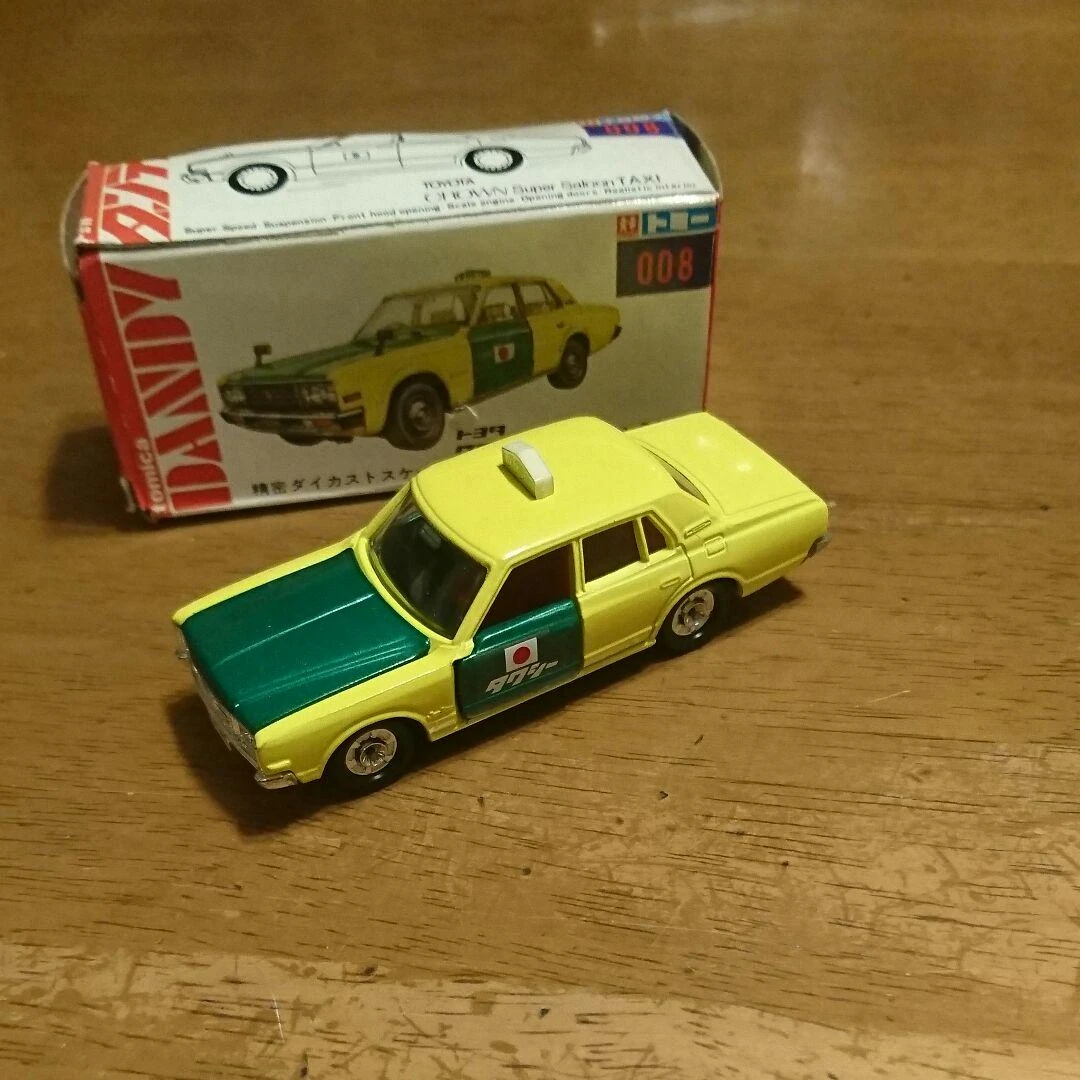 Tomica Dandy 008 Toyota Crown Super Saloon Taxi | Tomica Wiki | Fandom