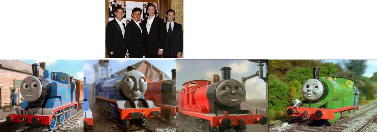 Thomas and His Friends as Il Divo | Tomodachi Life: The TV Series Fanon ...