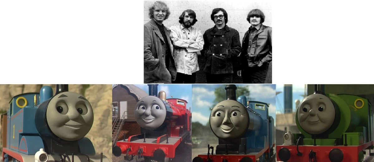 Thomas and His Friends as Creedence Clearwater Revival | Tomodachi Life ...