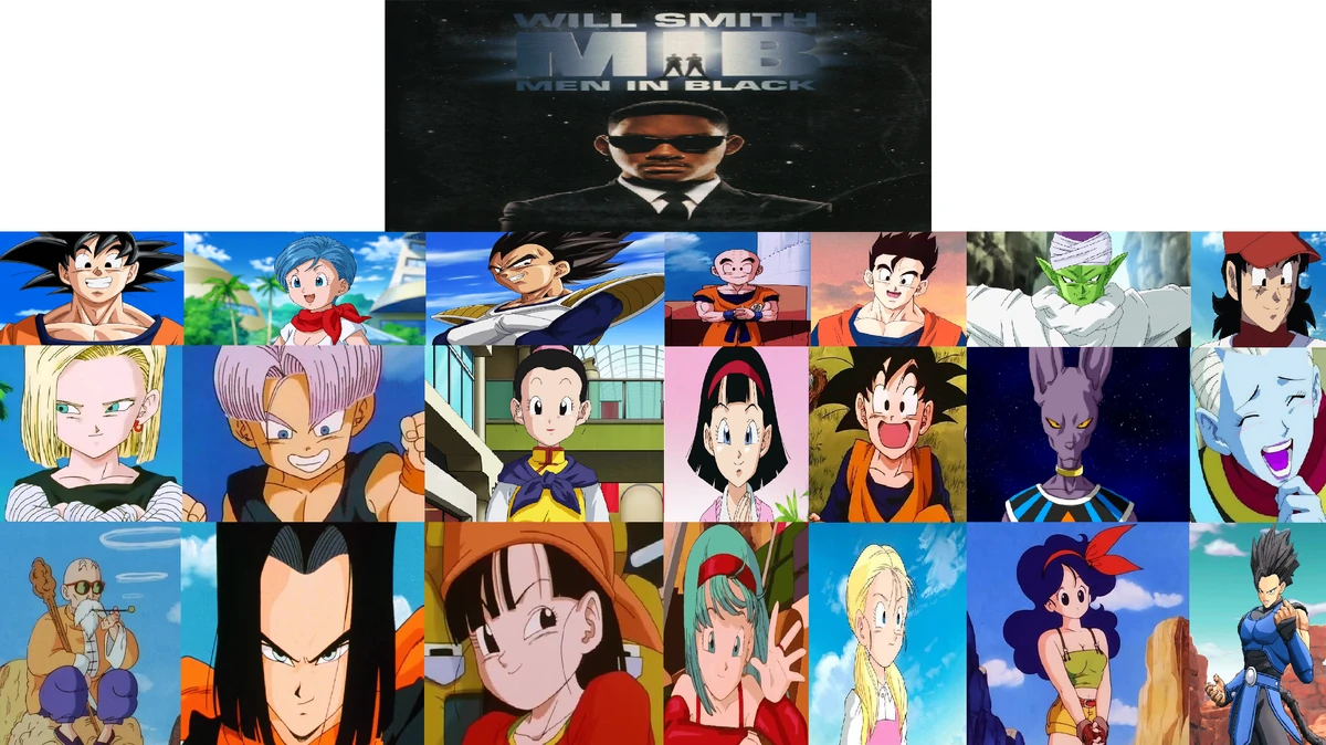 Dragon Ball Characters Rap to Men in Black | Tomodachi Life: The TV Series Fanon Wiki | Fandom