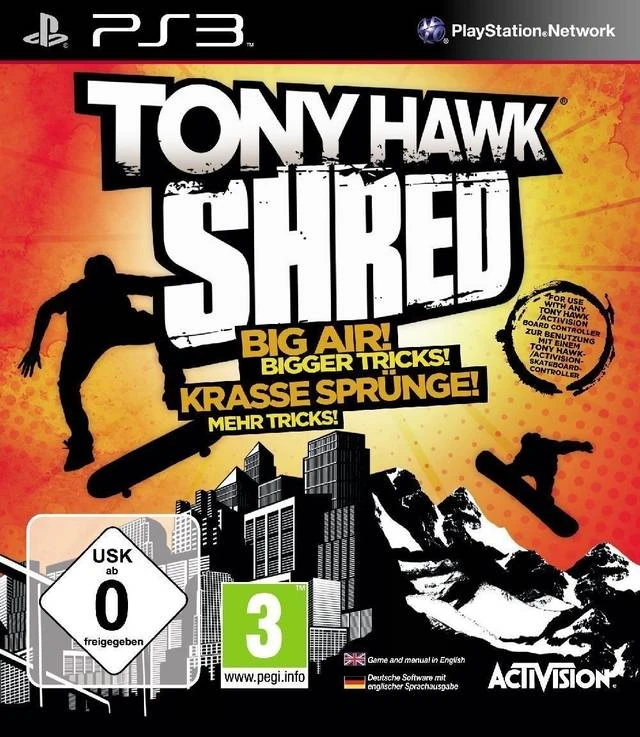Tony Hawk: Shred | Tony Hawk saga Wiki | Fandom