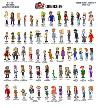 Tony Motors: Original Series - Characters | Tony Motors Wiki | Fandom