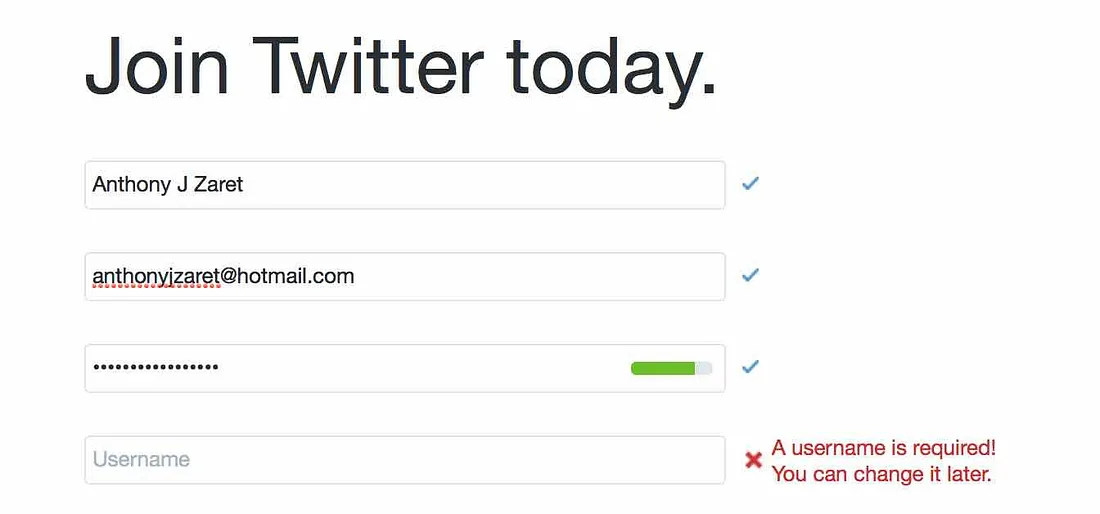 Username | Tony Zaret Wiki | Fandom