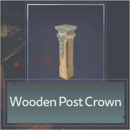 Wooden Post Crown | Lord of the Rings: Return to Moria Wiki | Fandom