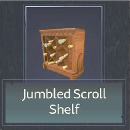 Jumbled Scroll Shelf | Lord of the Rings: Return to Moria Wiki | Fandom