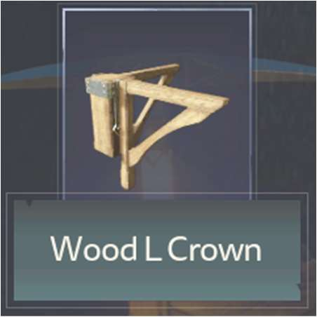 Wood L Crown | Lord of the Rings: Return to Moria Wiki | Fandom