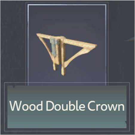 Wood Double Crown | Lord of the Rings: Return to Moria Wiki | Fandom