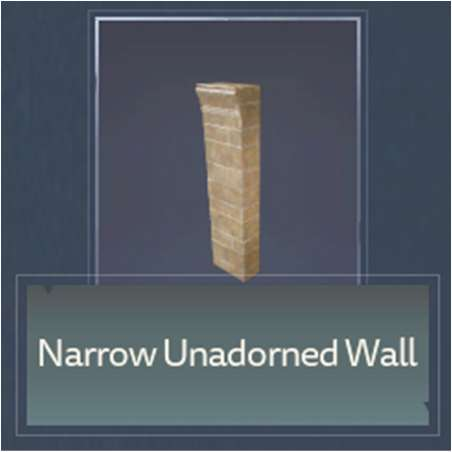 Narrow Unadorned Wall | Lord of the Rings: Return to Moria Wiki | Fandom