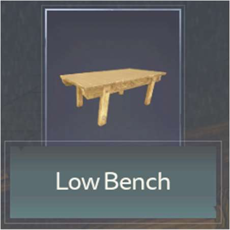 Low Bench | Lord of the Rings: Return to Moria Wiki | Fandom