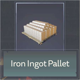 Iron Ingot Pallet | Lord of the Rings: Return to Moria Wiki | Fandom