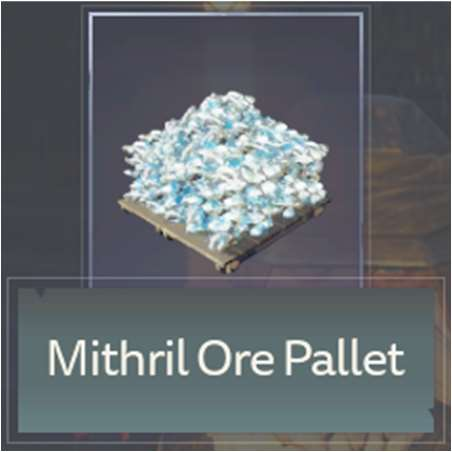 Mithril Ore Pallet | Lord of the Rings: Return to Moria Wiki | Fandom